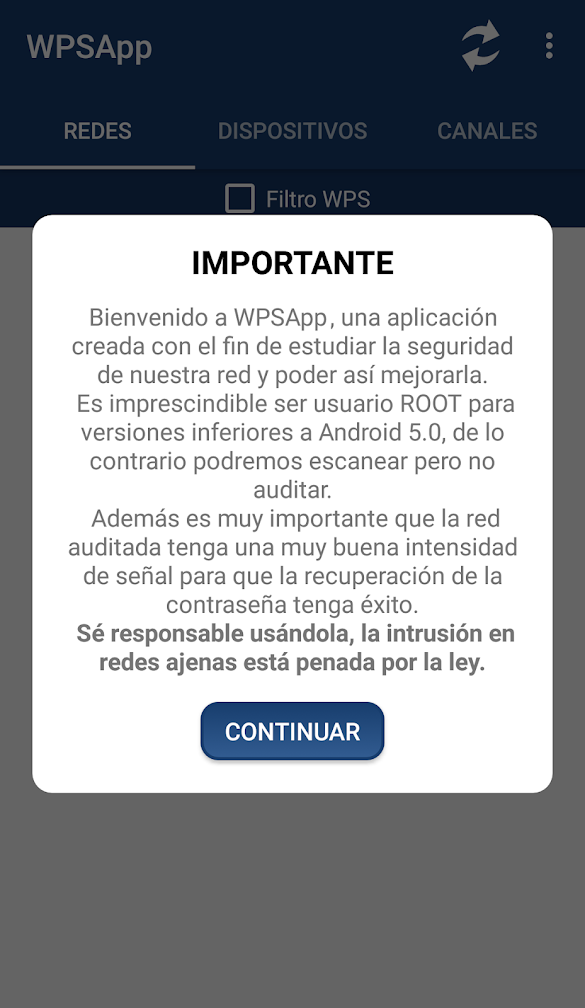 🥇 WPSApp Descarga Gratis para Android - Auditoría de Redes Wifi